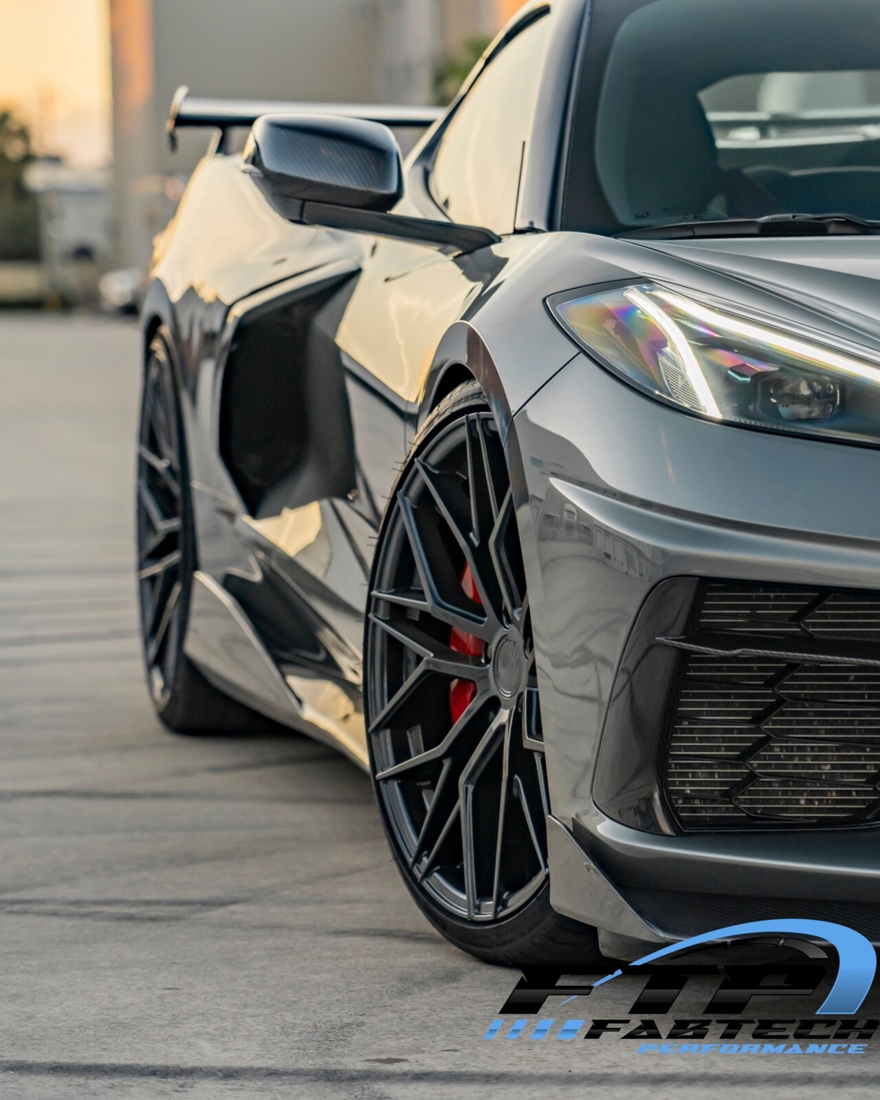 C8 Stingray 5VM Aero Kit Exposed Carbon Carbon Fiber 2020+ Chevrolet ...