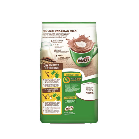 MILO Activ-Go Chocolate Malt Drint (Softpack) 1kg | eBay