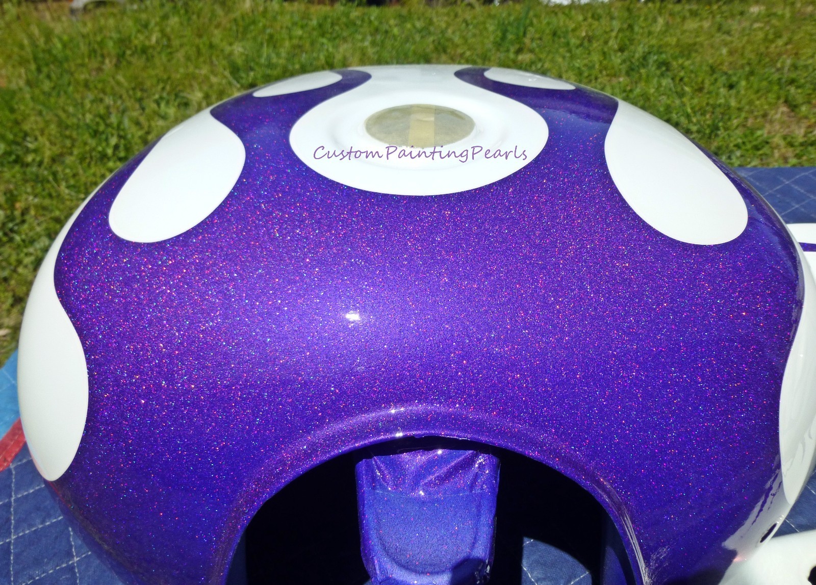 25g DEEP PURPLE metal flake .004" colorshift HOK Kandies PPG ...