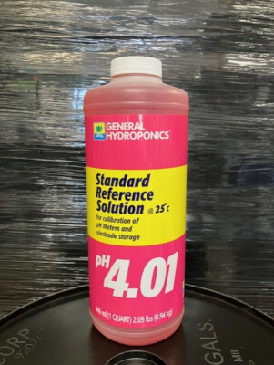 GH Standard Reference Solution 4.01 QT | eBay