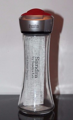 Sandra by Sandra Lee POP Oil or Vinegar Dispenser Bottle - Clear/Red | eBay