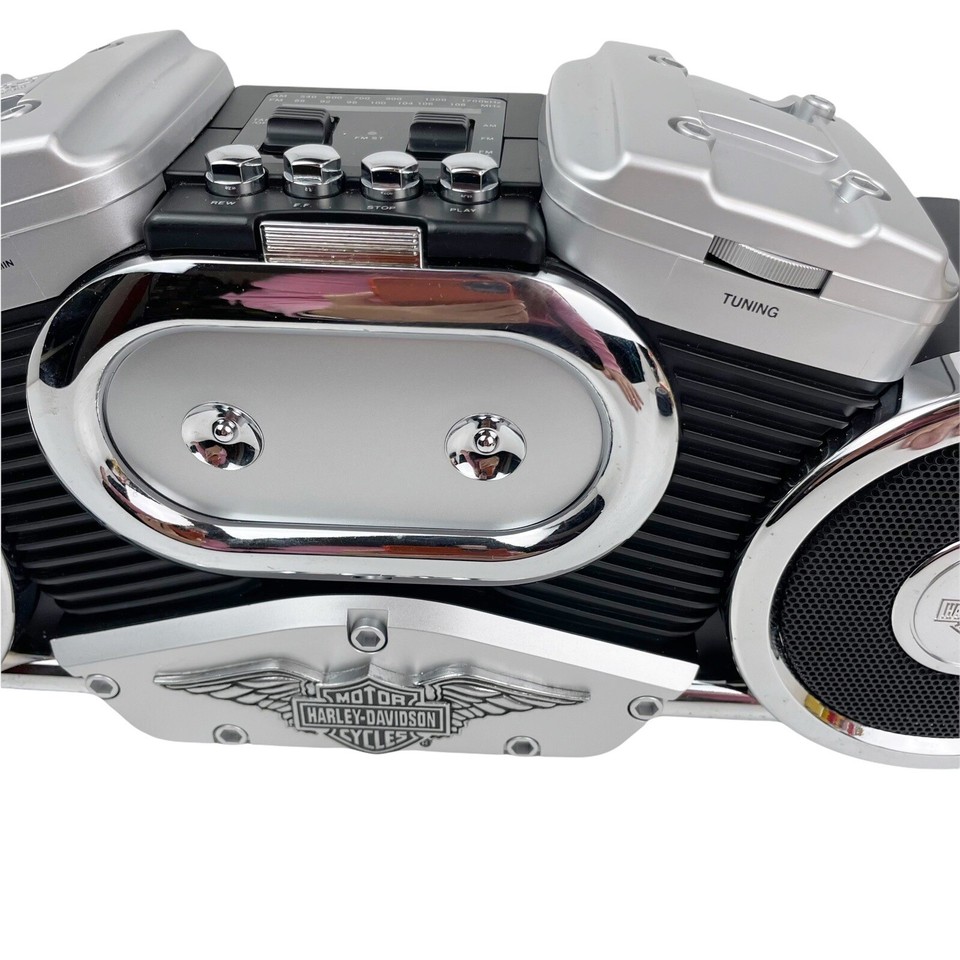 Harley Davidson Motorcycle Nashville AMFM Portable Stereo Radio ...