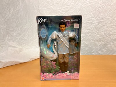 NEW Barbie of Swan Lake Ken as Prince Daniel Doll African American 2003 ...