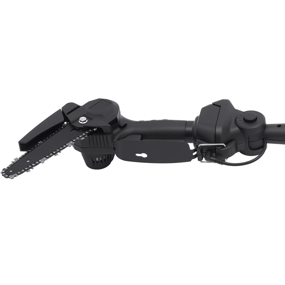 21V Chainsaw Extension Pole Chain Saw Cordless Battery Powered Tree ...