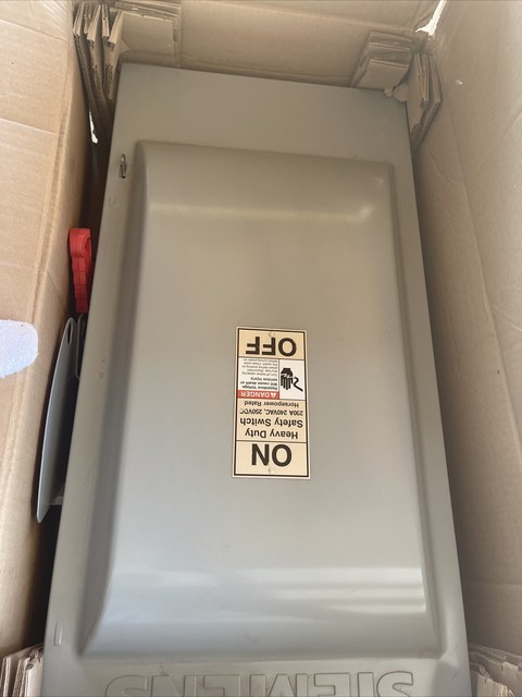 Siemens HF224NR 200 Amp 240vac Safety Switch 2pst for sale online | eBay