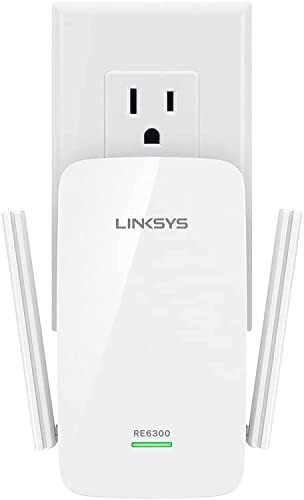 Linksys WiFi Extender WiFi 5 Range Booster, Dual-Band Booster / RE6300 ...