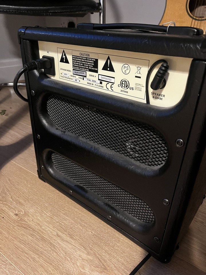 Epiphone Valve Junior Combo Guitar Amplifier Tube Amp | eBay UK