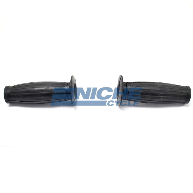 Emgo - 42-28700 - Cruiser Cushion Grips for 7/8in. Bar, Solid Black for ...