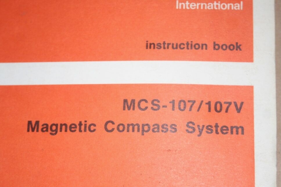 Rockwell Collins MCS-107/107V Magnetic Compass System Instruction ...