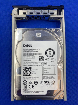 0FVX7C Dell 2TB 7.2K SAS 12Gb/s 2.5in HDD FVX7C ST2000NX0433 | eBay