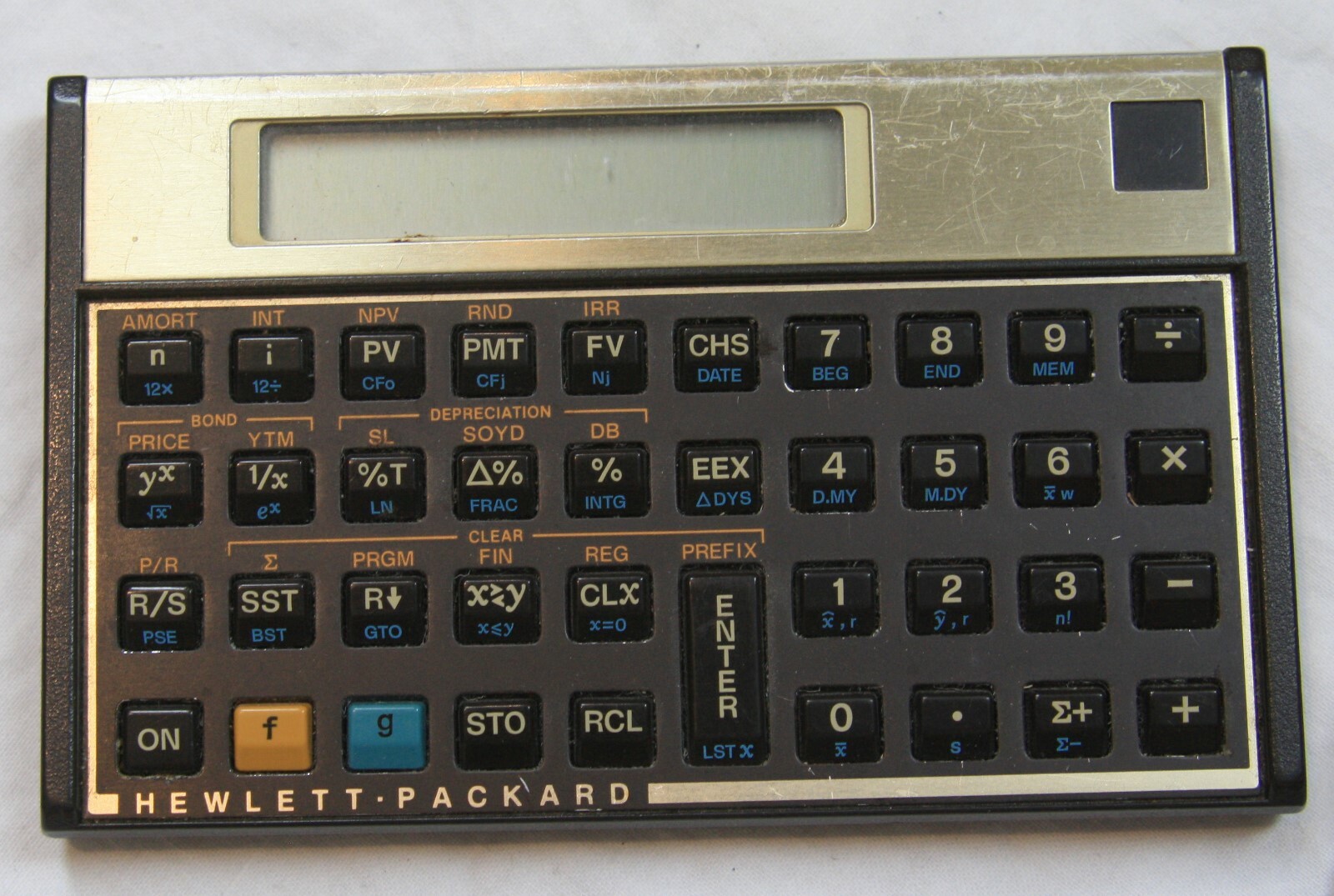 Hewlett-Packard 12C financial calculator works tested with batteries | eBay