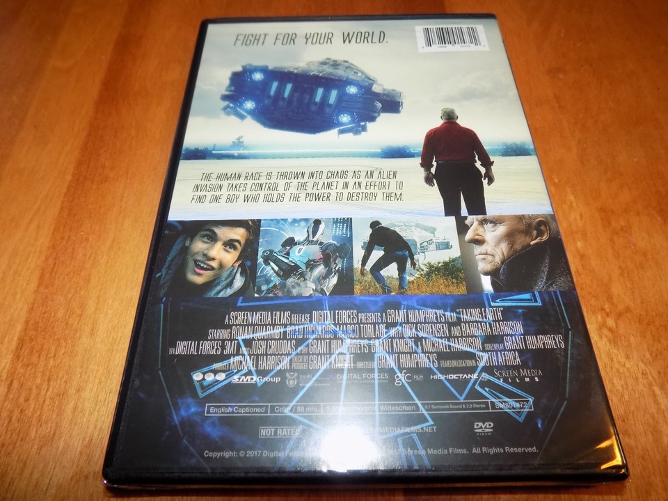 TAKING EARTH Alien Sci-Fi Thriller Earth Invaded Invasion Aliens DVD ...