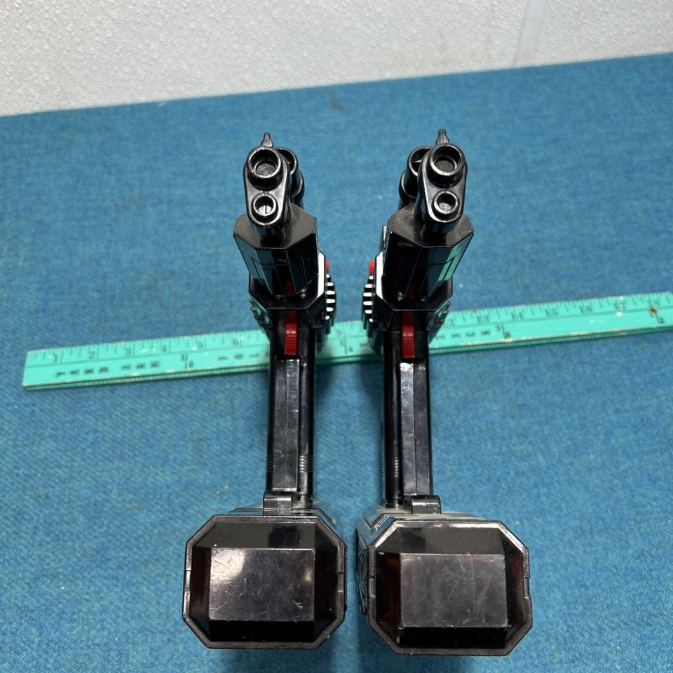 2 Mattel 1986 BraveStarr Neutra-Laser Electronic Space Gun Pistols For ...