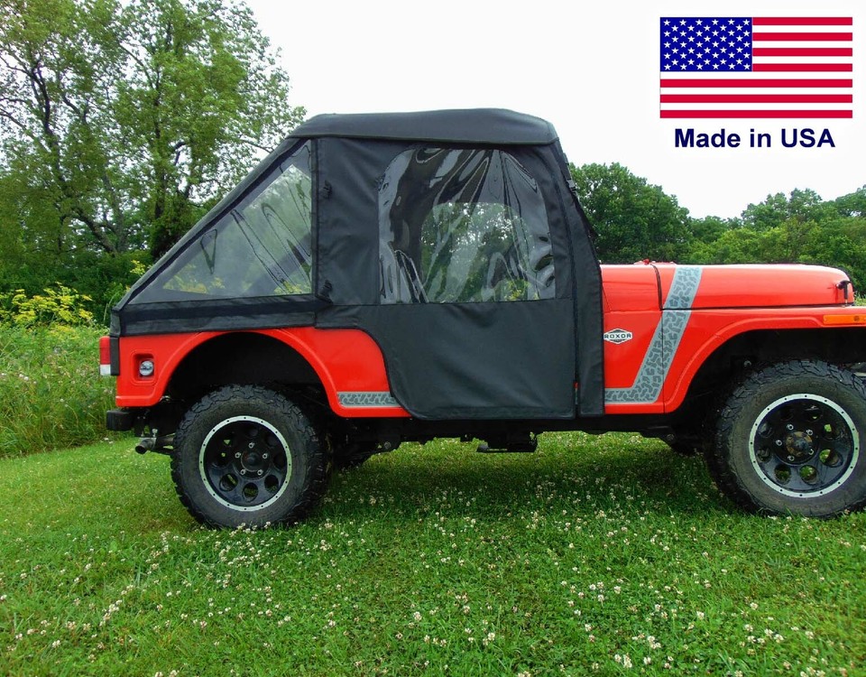 Mahindra Roxor ENCLOSURE - VENTED Hard Windshield, Roof, Doors, Rear ...