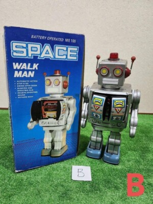 Space Walk Man Space Walkman Retro toy "B" Mint in Box | eBay