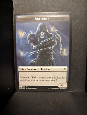 MTG Commander Legends: Battle for Baldur's Gate Skeleton Token NM Free ...