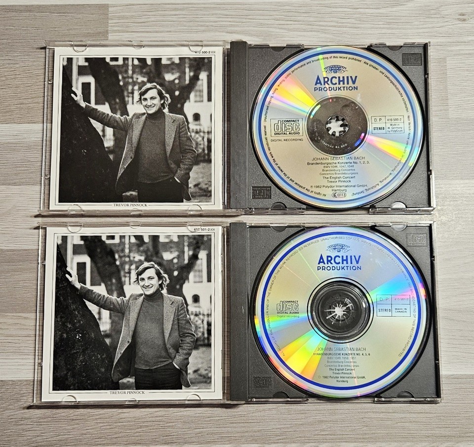 *MUST* Bach: Brandenburg Concertos (Complete), Trevor Pinnock, 2xCD ...