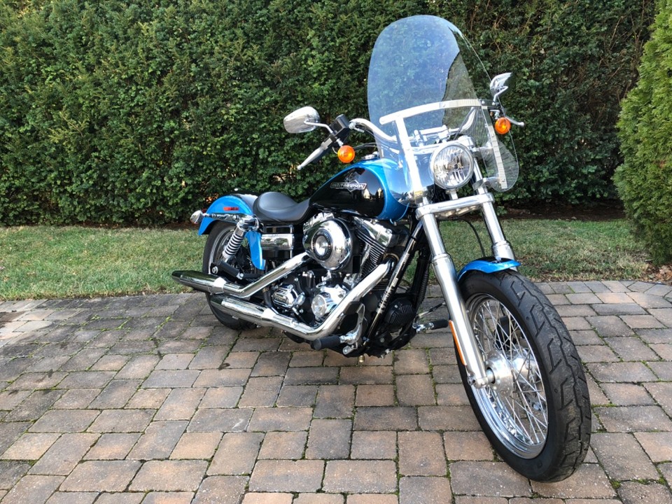 Harley Davidson Quick Release Compact Windshield for DYNA. No Tool ...