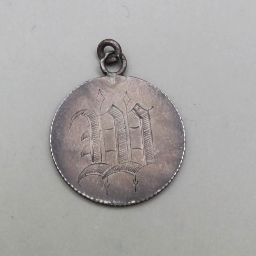 Early Victorian Love Token "W" engraved | eBay