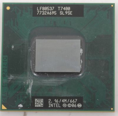 Intel Core 2 Duo T7400 T7400 - 2,16 GHz 2 (LF80537GF0484M) Prozessor ...