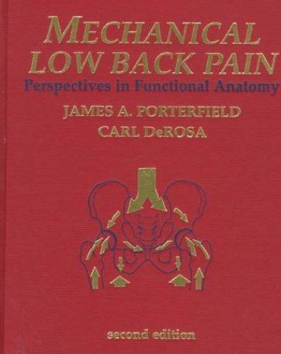 Mechanical Low Back Pain: Perspectives in Functional Anatomy ...
