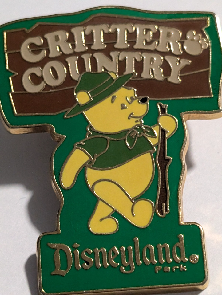 Disney Disneyland DLR Winnie the Pooh Lands Series Critter Country Pin ...