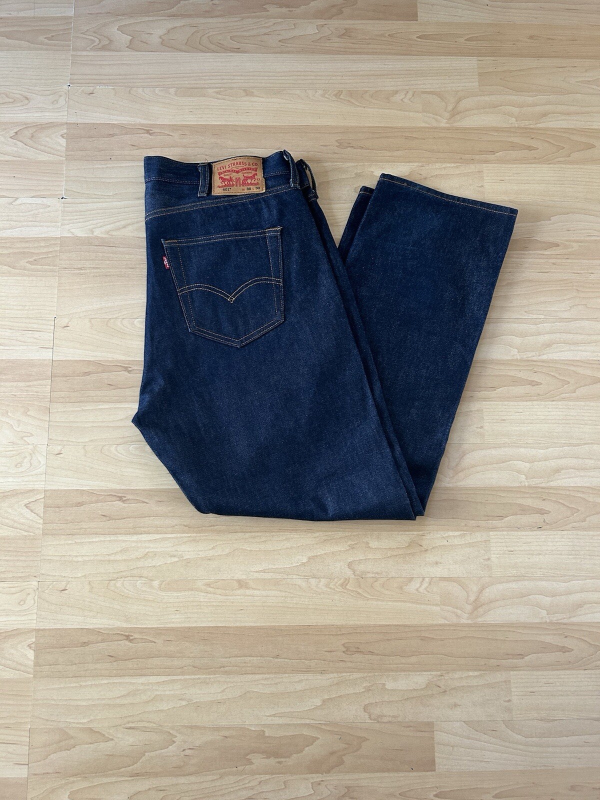 Levi’s 501 Shrink to Fit Blue Rigid Jeans - Gem