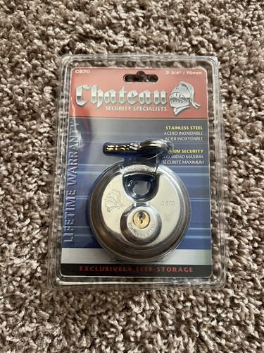 New Chateau Security Specialists Stainless Steel Storage Lock 3/4"/70mm ...