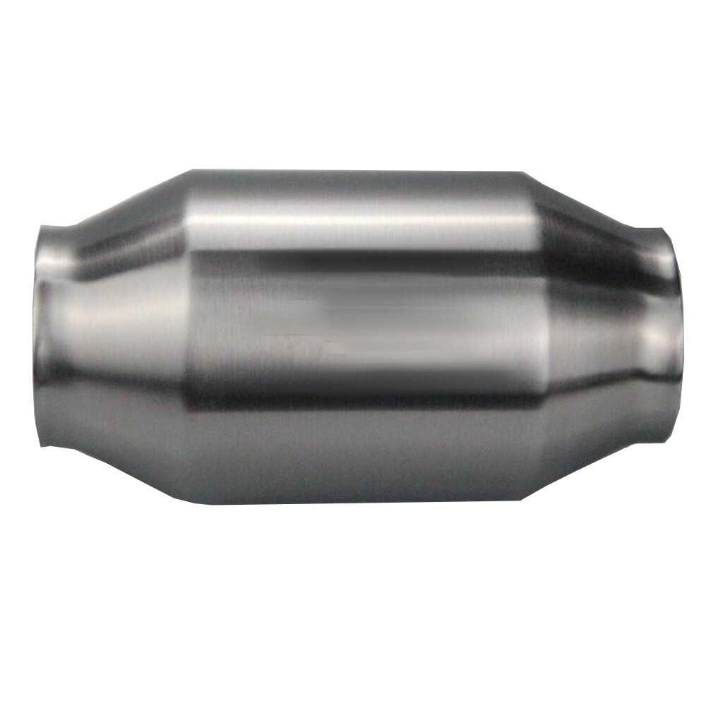 3" inch Universal Catalytic Converter High Flow Spun Metallic Cat EPA ...
