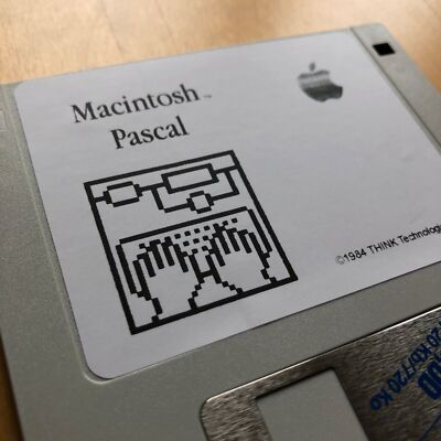 Apple Macintosh Pascal 1.0 (1984) floppy disk - 800k | eBay