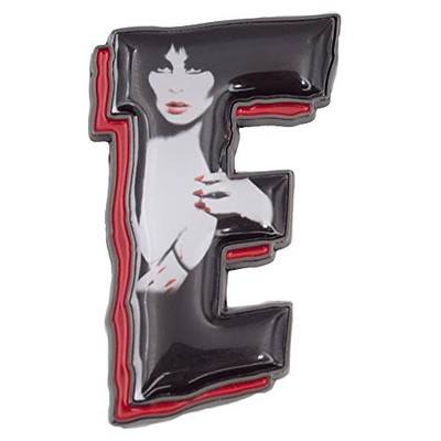 Kreepsville 666 Elvira E Letter Mistress Of The Dark Vampire Enamel Pin ...