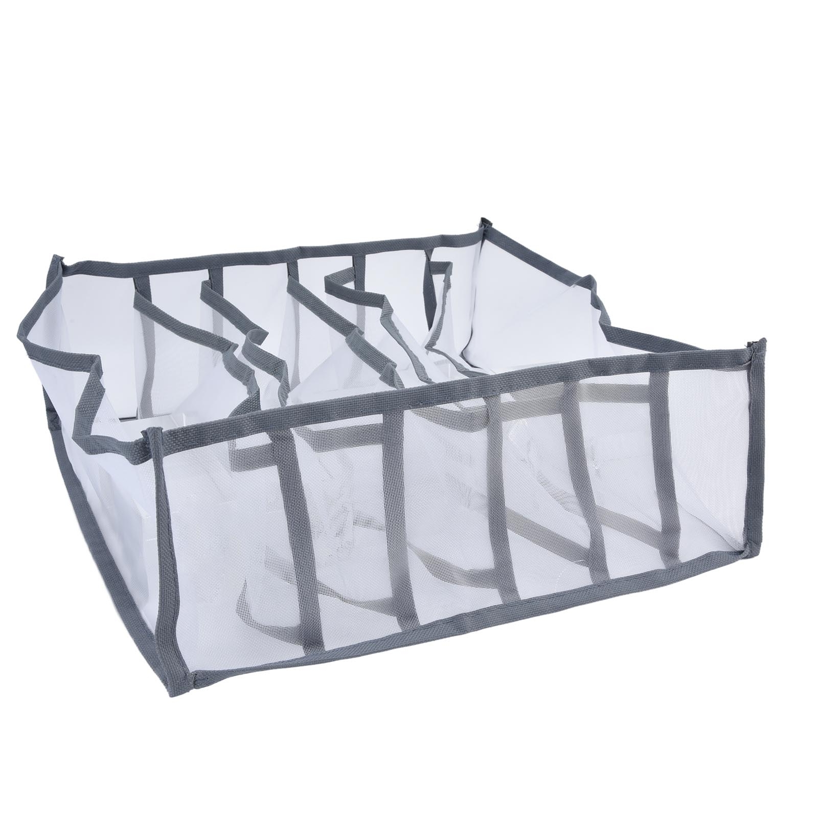 Underwear Mesh Foldable Breathable Multi Cells Socks Storage Box JY PLM ...