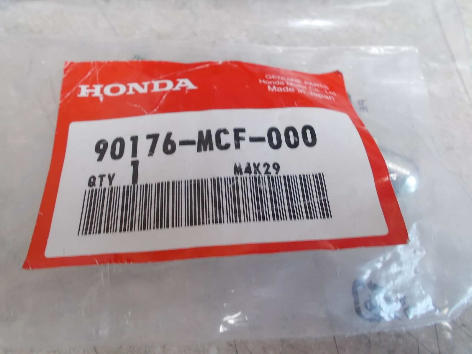NOS OEM Honda Special Cap Bolt (6mm) 2000-2006 RVT1000 90176-MCF-000 | eBay