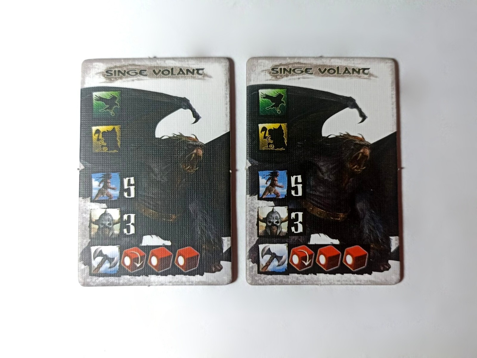 WINGED APE UNIT TILES (2) CONAN MONOLITH / MYTHIC BATTLES PANTHEON ...