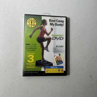 Gold's Gym Boot Camp My Booty Workout DVD New Sealed | eBay