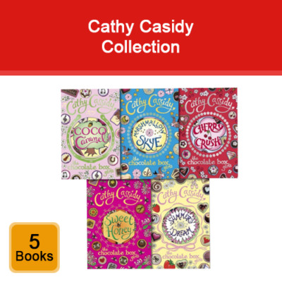 Cathy Cassidy Chocolate Box Girls series 5 books collection pack set ...