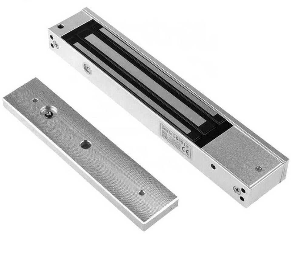Electric Magnetic Lock 600LB Door Access Control System Kit W/ 4 Remote ...