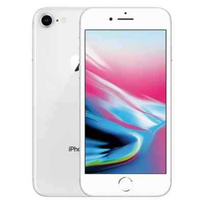 Apple iPhone 8 A1863 Unlocked 256GB Silver C- | eBay