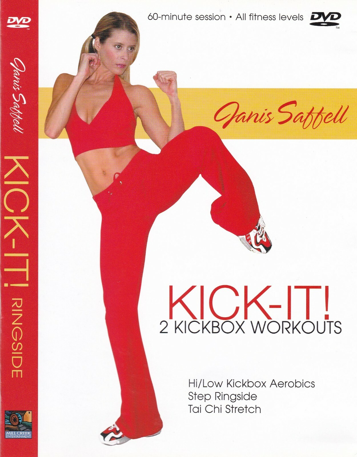Kick-It! 2 Kickbox Workouts (DVD, 2005) Janis Saffell 683904504623| eBay