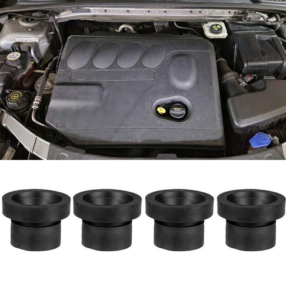 4pc-Small-Engine-Cover-Rubber-Grommet-Mount-Stopper-For Focus-Mondeo ...