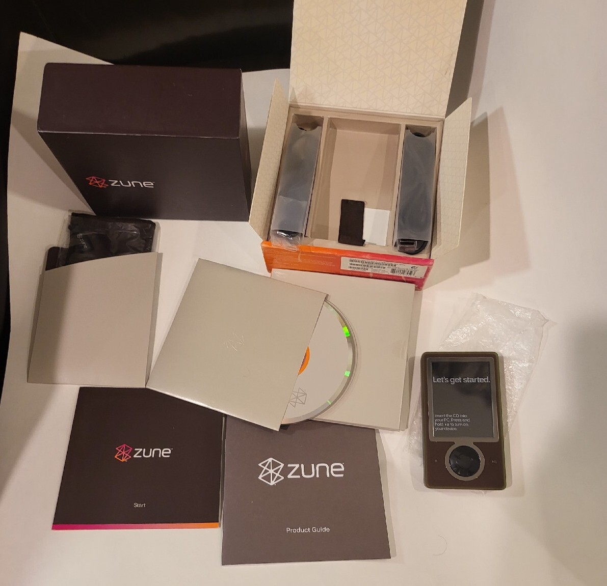 NEW Microsoft Zune Brown Peter Quill Star Lord GotG Guardians of the ...