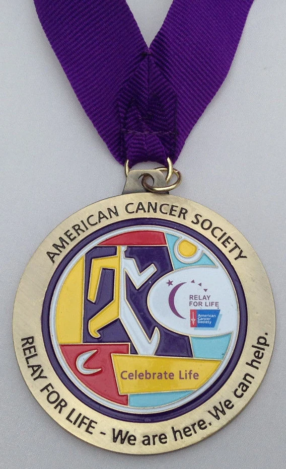 American Cancer Society Relay For Life Ribbon
