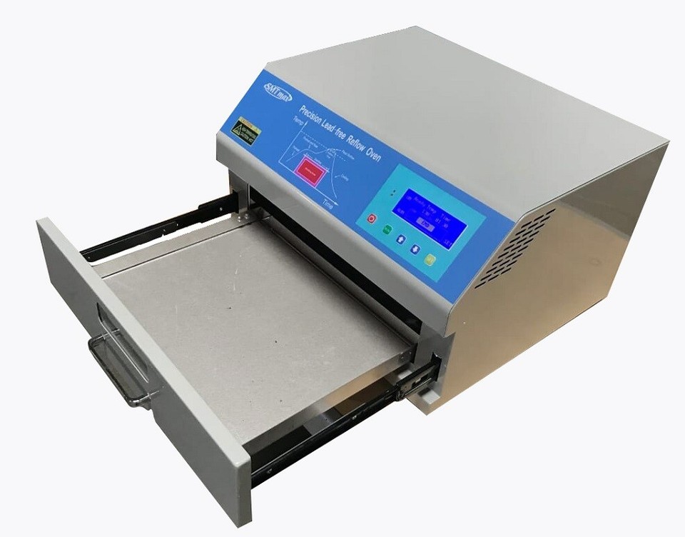 SMTmax AS-5080 Reflow Oven | Bench Top Infrared SMT Reflow Soldering ...