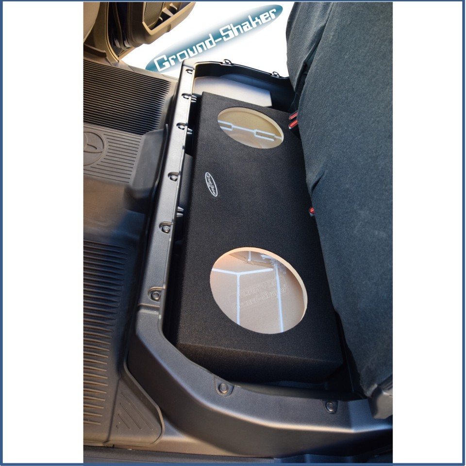Fits Toyota Tundra Crew Max 2022-2023 10" Under Seat Sub Box Subwoofer ...