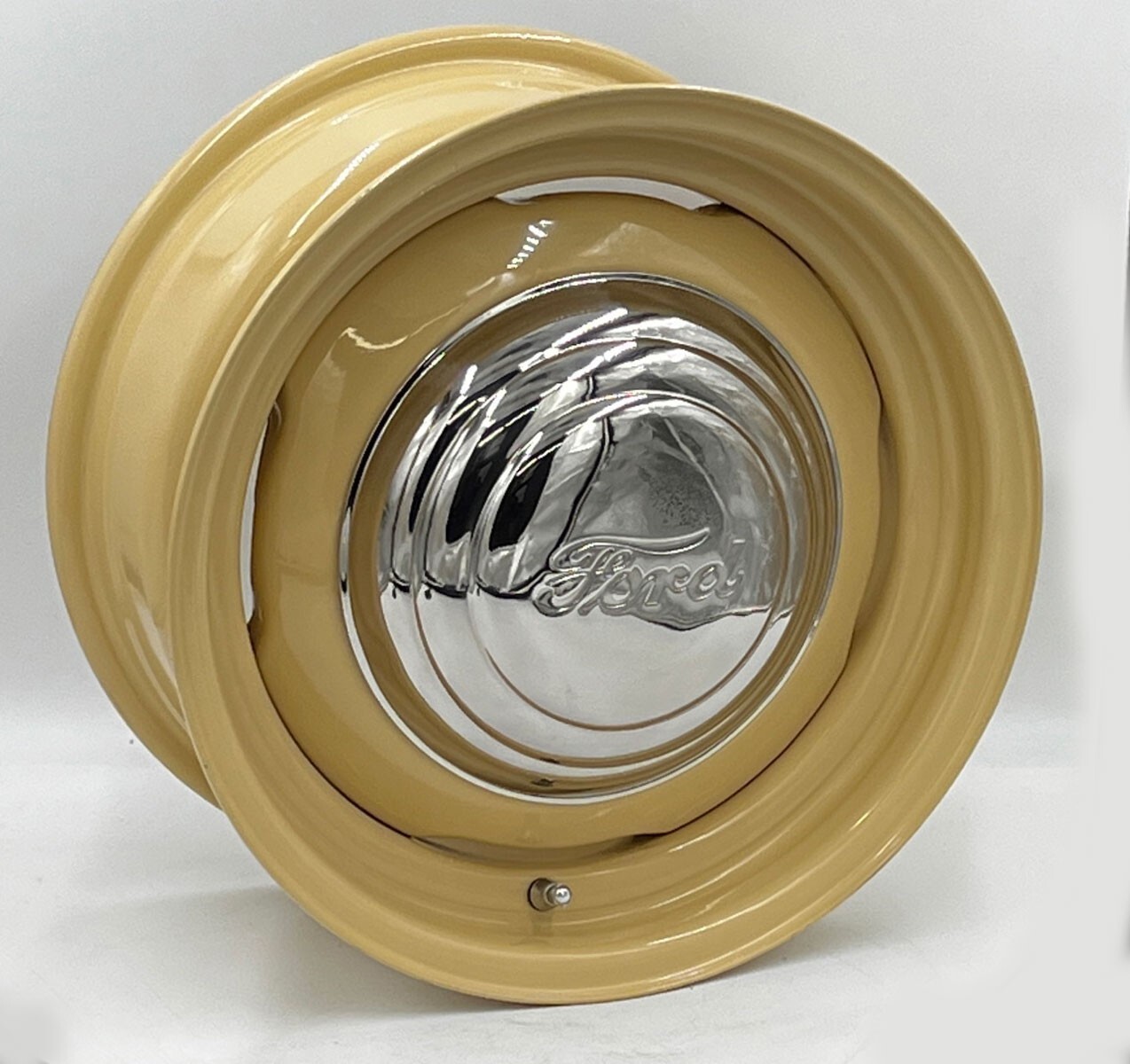 Vintage (Gennie) Wheel 15 X 7" 5 on 4.5/4.75 Bolt Pattern 4 3/8 ...