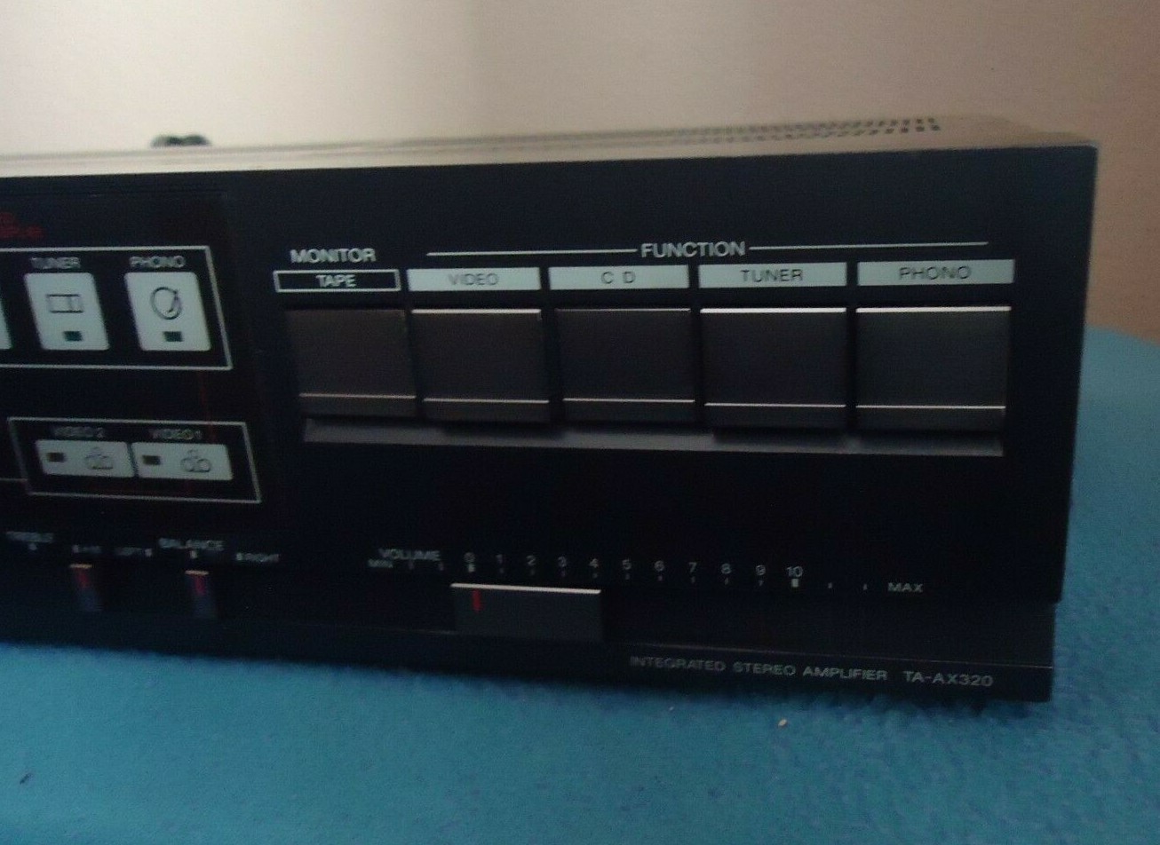 Sony TA-AX320 Stereo Amplifier, Japanese, See Video! Please read the ...