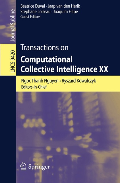 Transactions On Computational Collective Intelligence Xx von Jaap Van ...