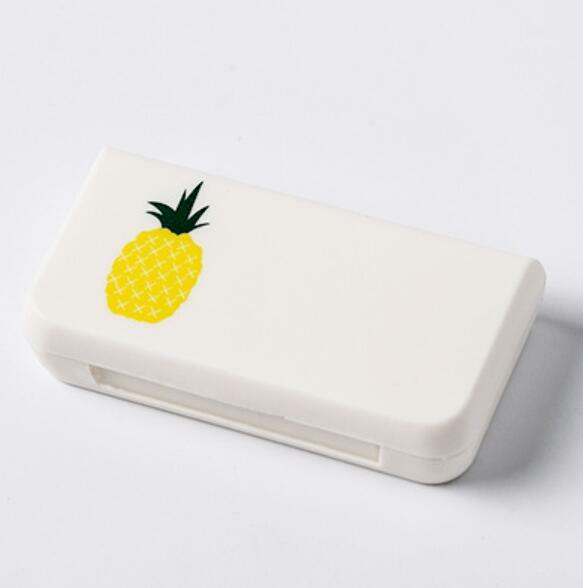 1PCS portable 3 grid mini pill box travel to work convenient pill box ...