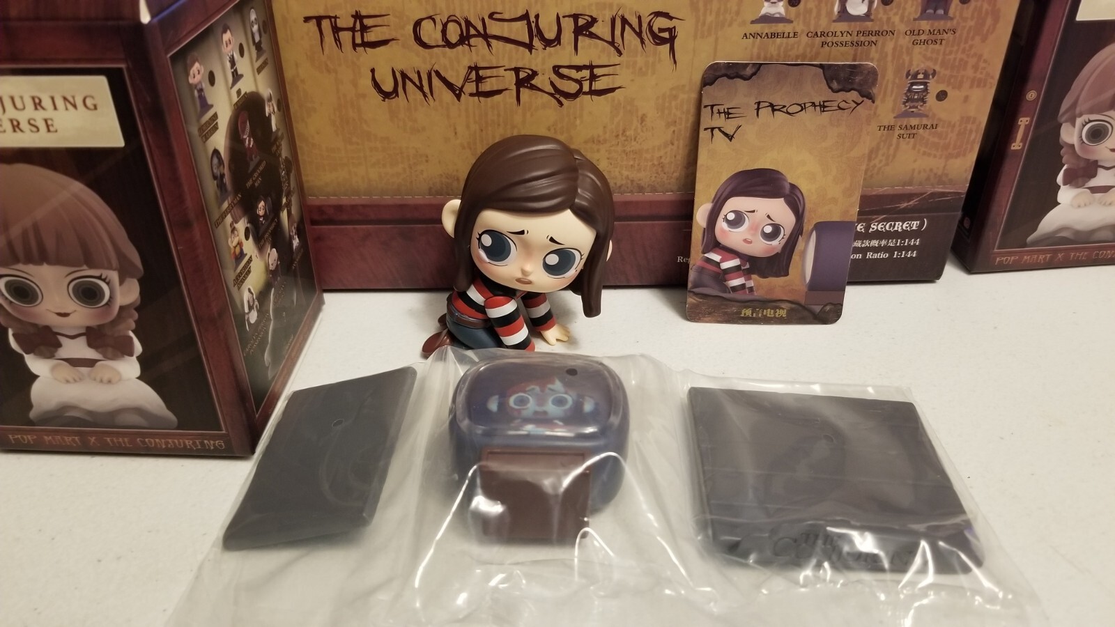 Pop Mart The Conjuring Universe Series The Prophecy TV Mystery Mini ...