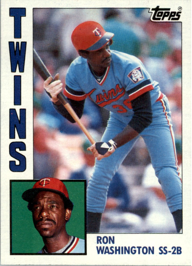 1984 Topps #623 Ron Washington Minnesota Twins | eBay